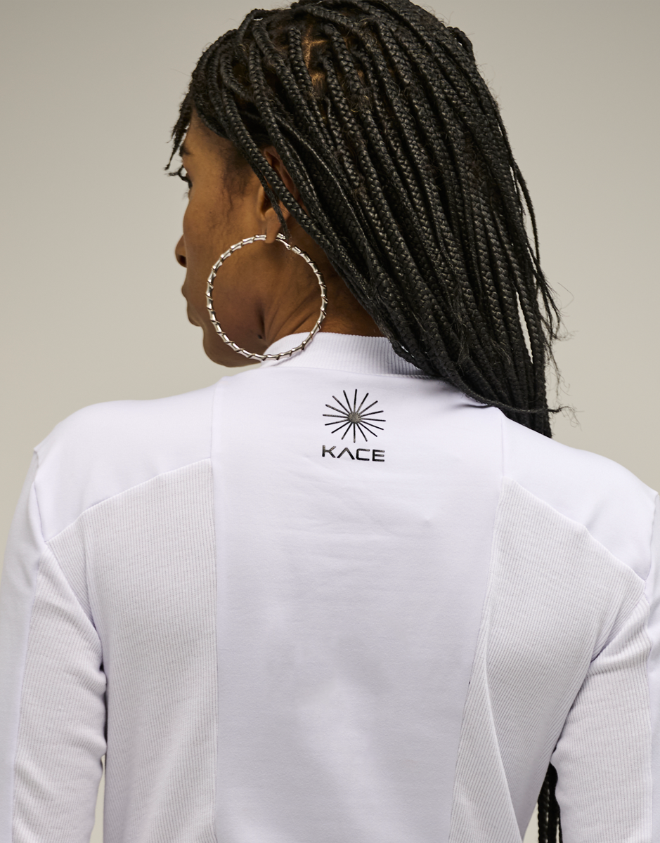 Blusa de Compressão Genesis Branca Kace | KACE WEAR