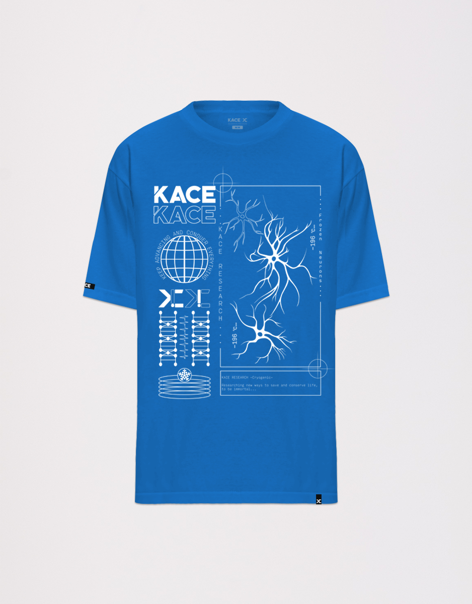 Camiseta Neurons Azul Kace | KACE WEAR