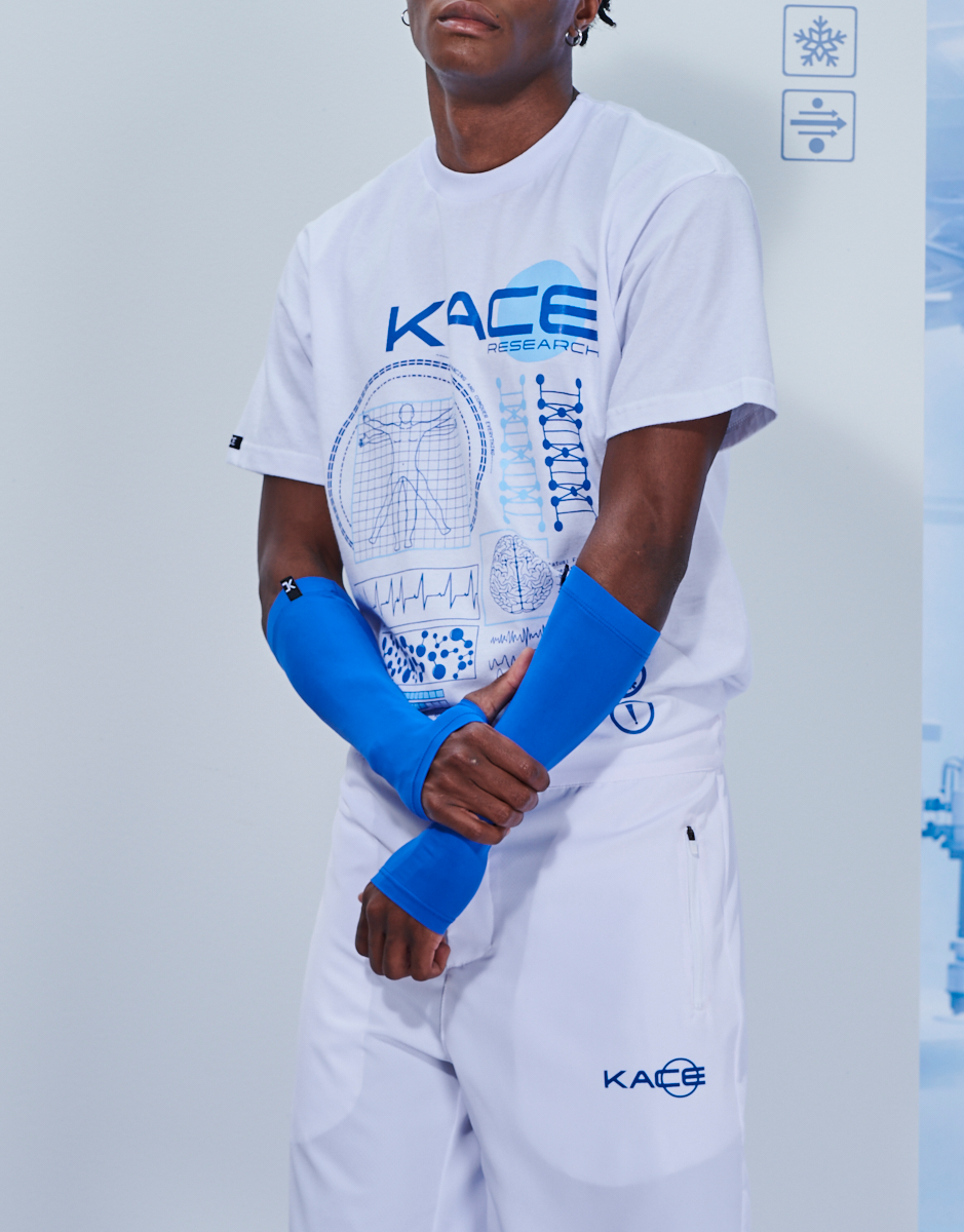 Manguito Tech Azul Kace | KACE WEAR